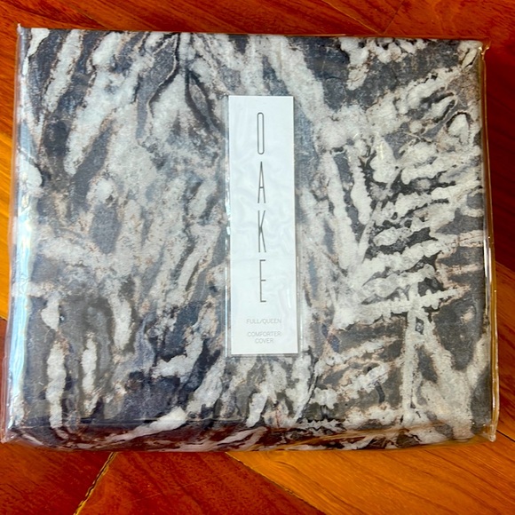 Oake | Bedding | Oake Acacia Fullqueen Duvet Comforter Cover 0pima ...